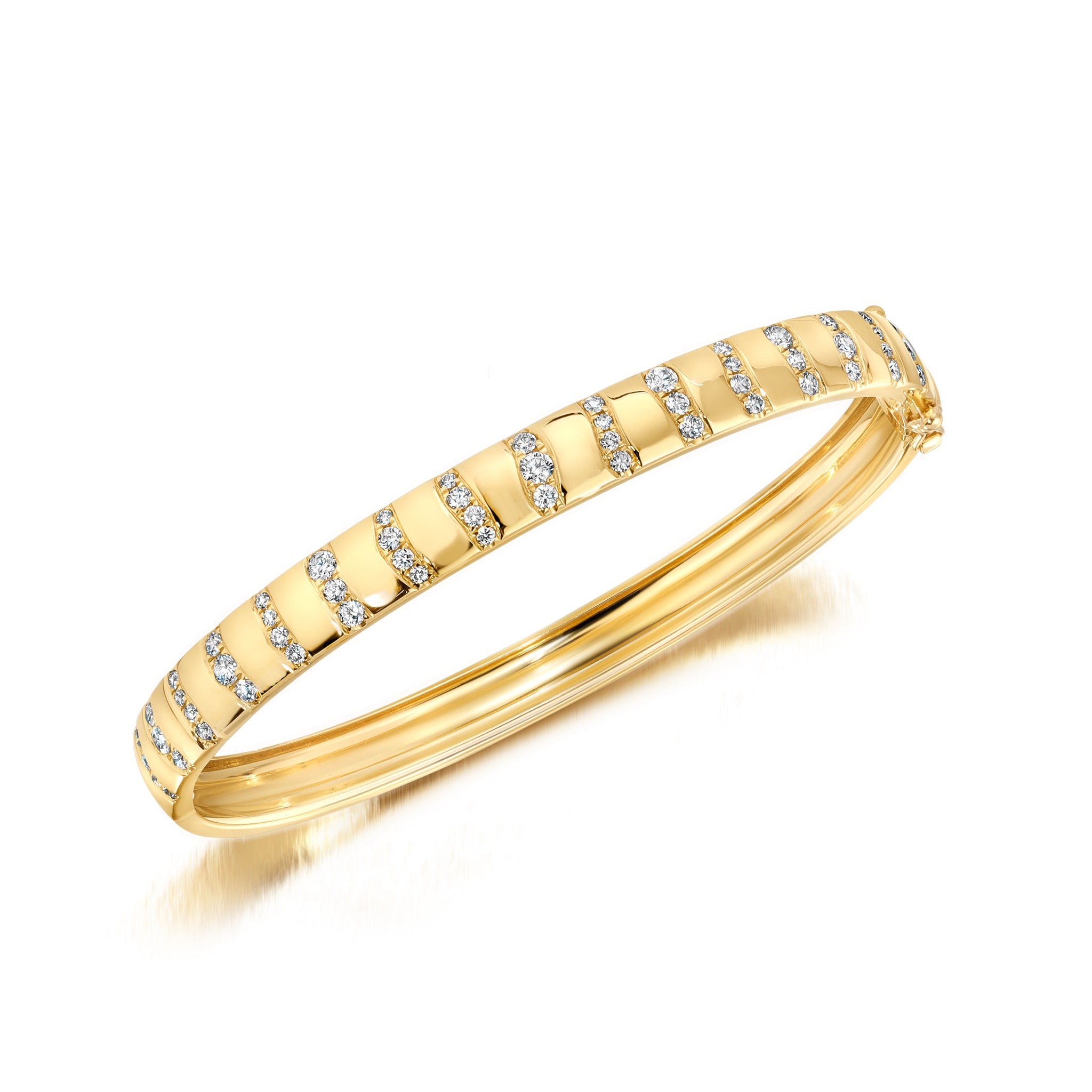 Alma Dos Rios Diamond Bangle – Graziela