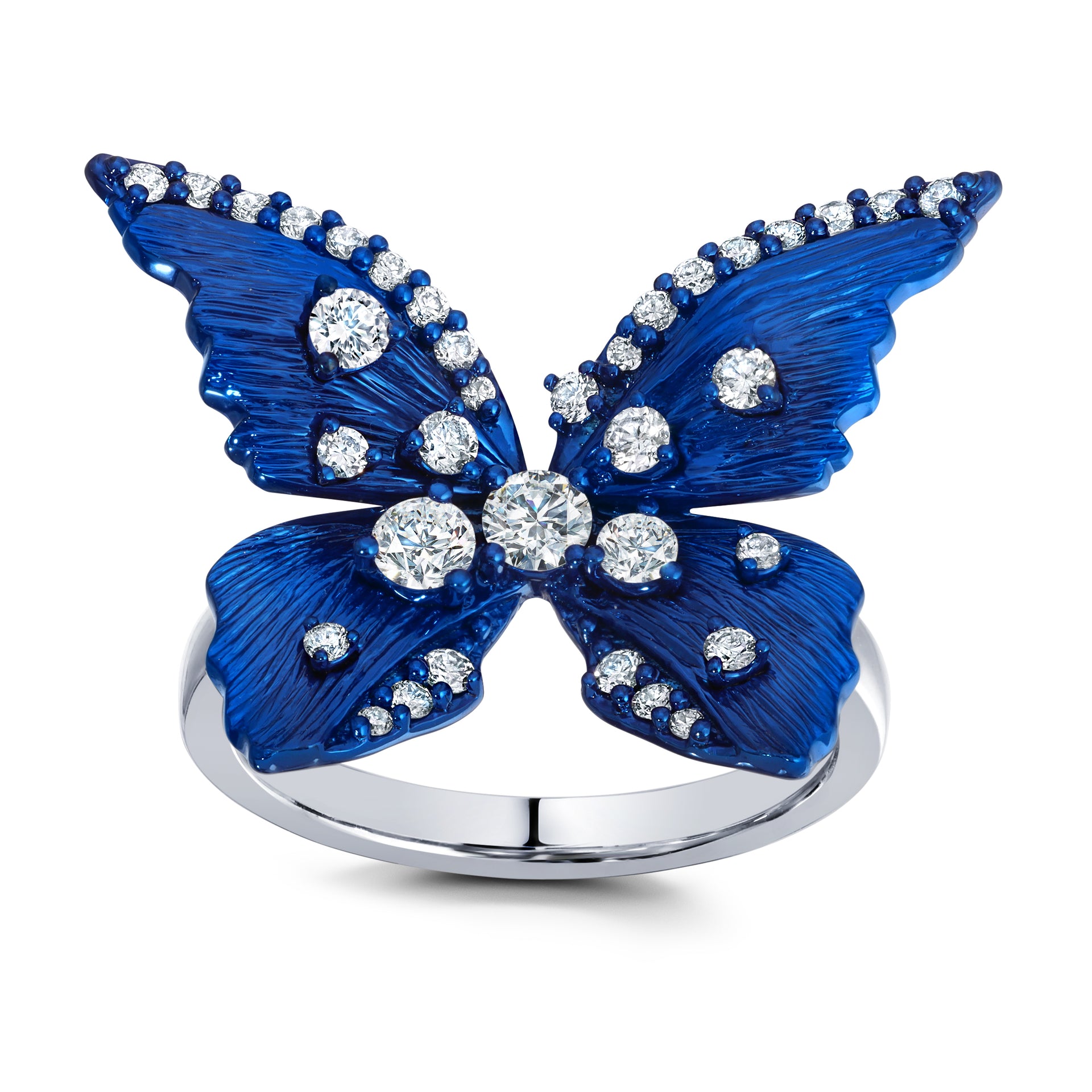 Blue Morpho Ring – Graziela