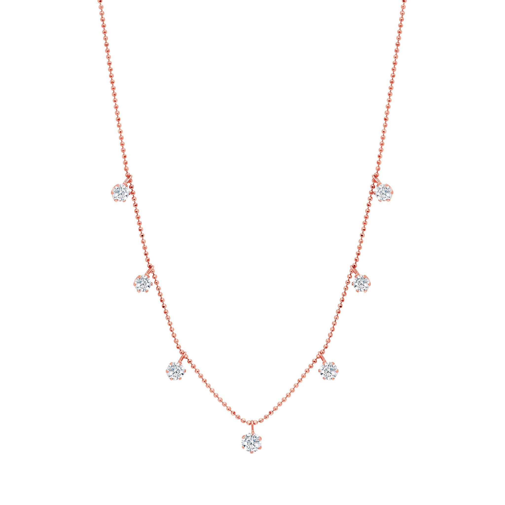 Floating Diamond Necklaces & Jewelry | Graziela Gems